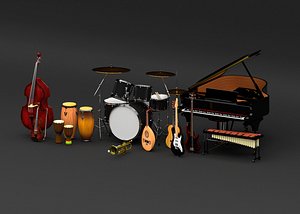 Grand Piano Blender Models for Download | TurboSquid