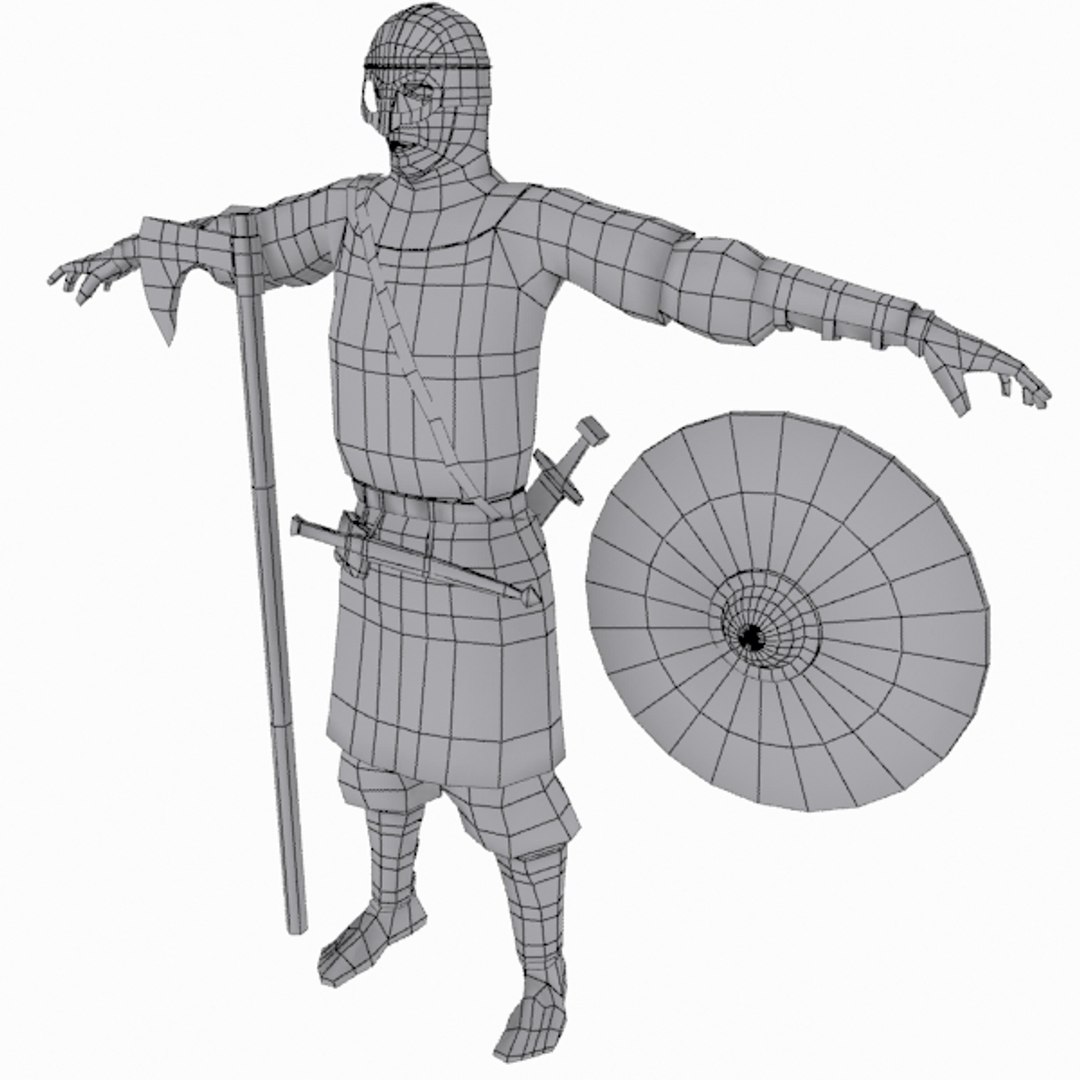 Viking Varangian Guard 3d 3ds