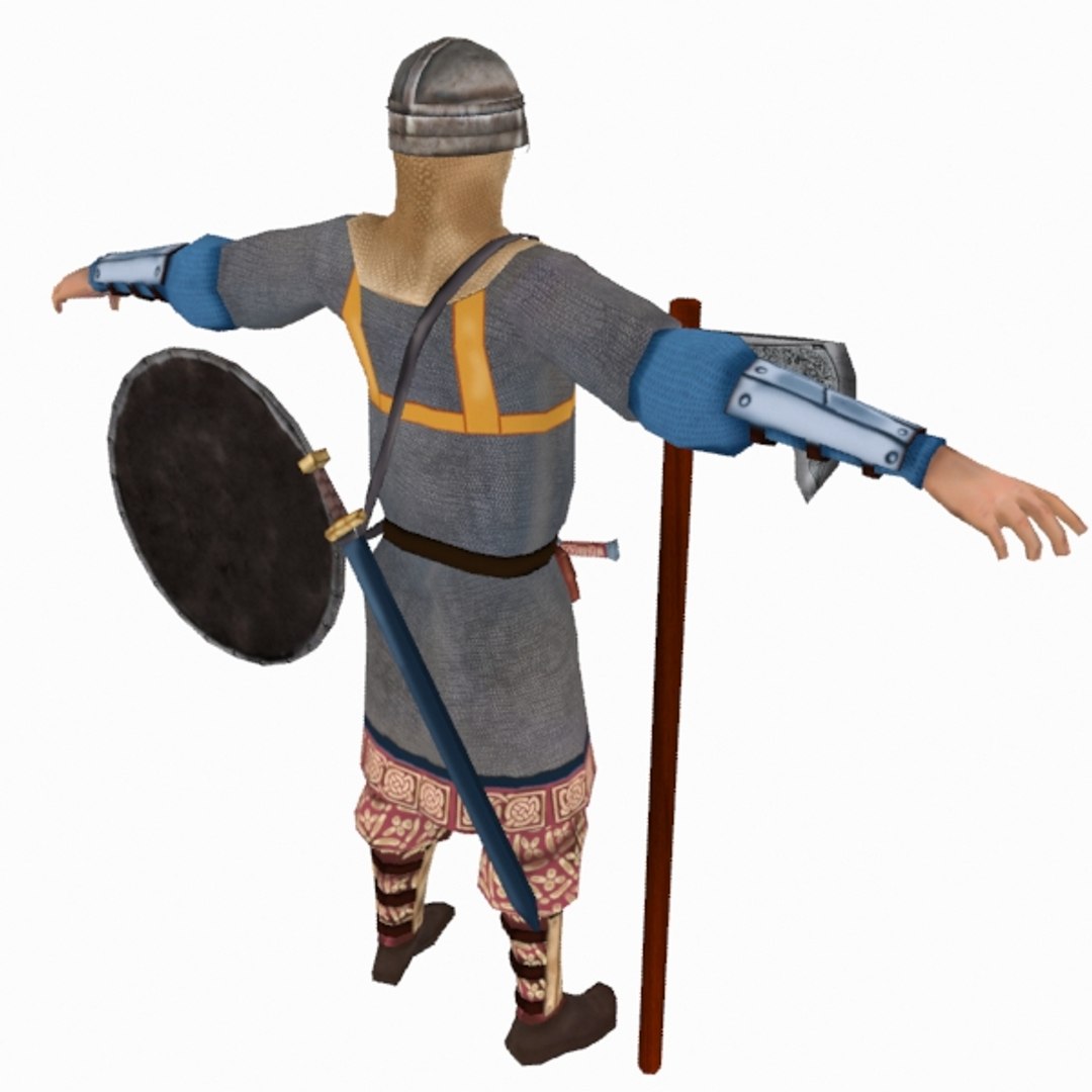 Viking Varangian Guard 3d 3ds