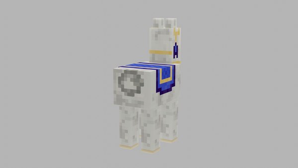 Minecraft Lama 3D-Modell - TurboSquid 2050771