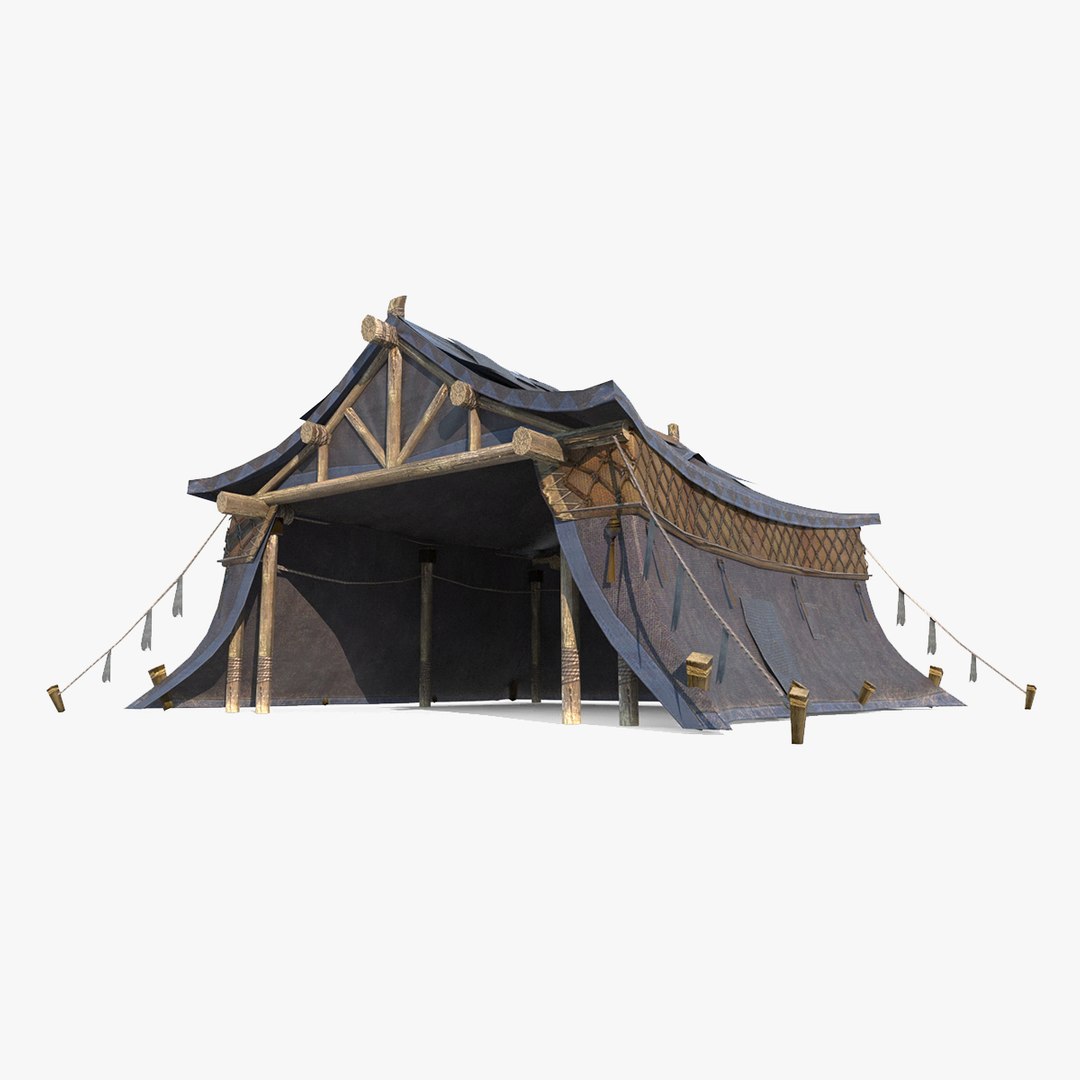 Ancient field marching tent 3D 모델 - TurboSquid 2034217