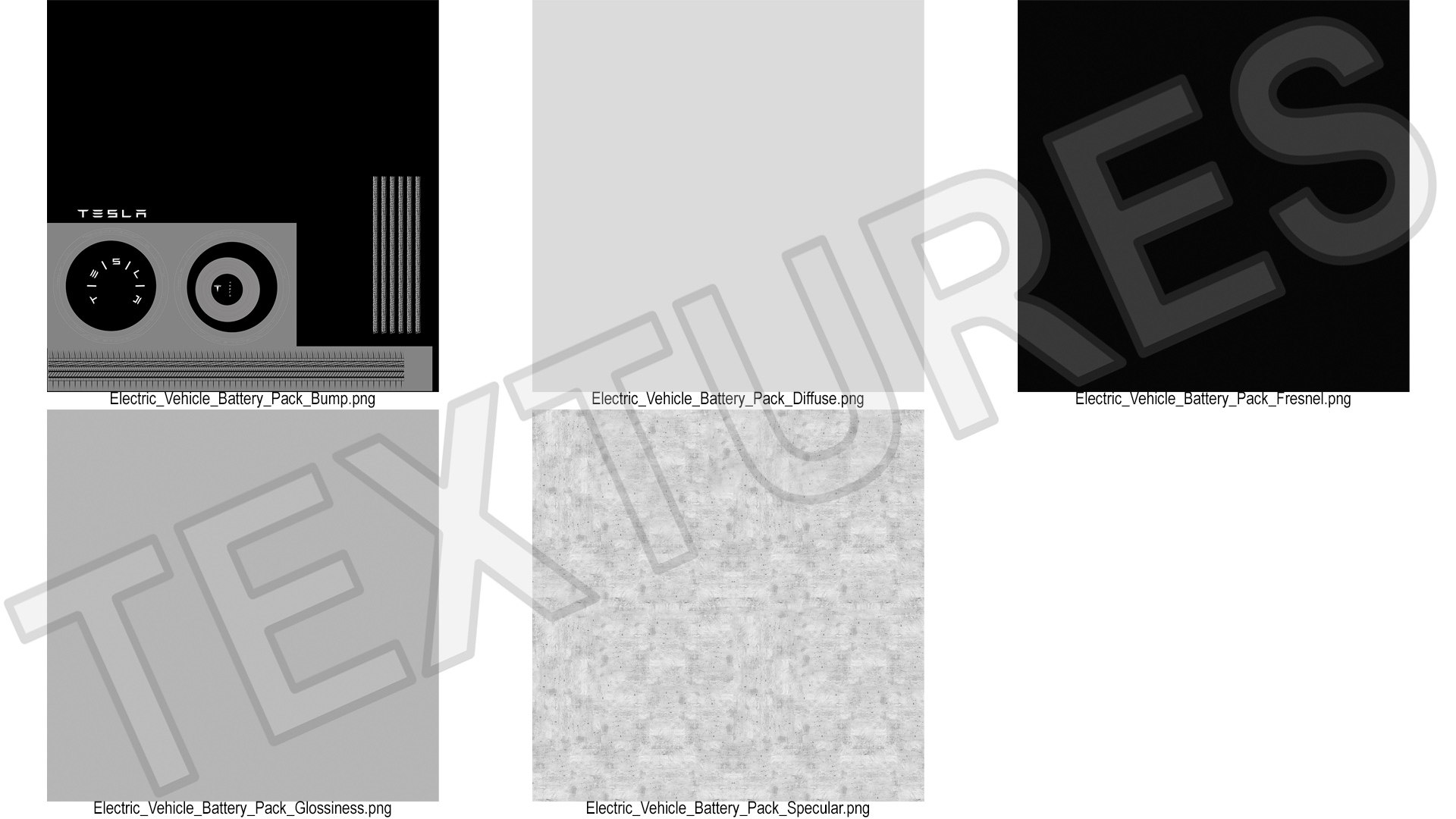 Electric Vehicle Battery Pack 3D Model - TurboSquid 2249966