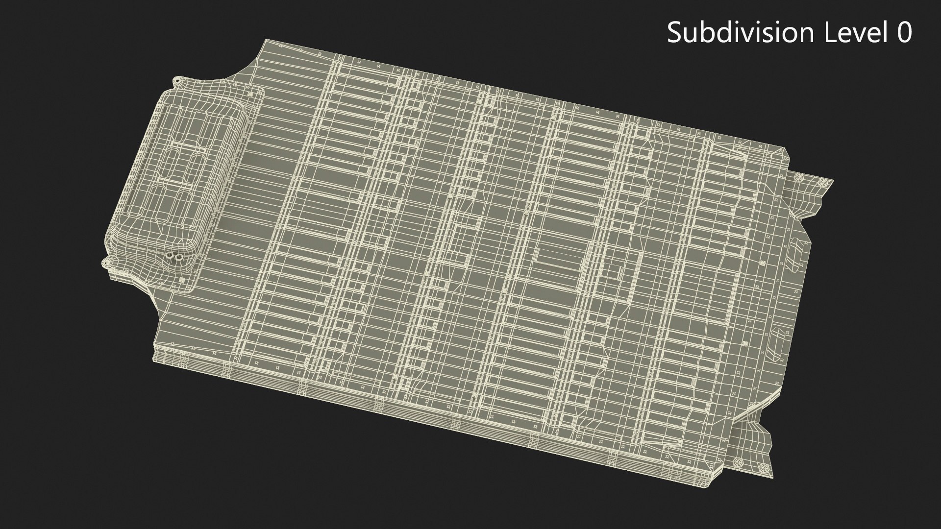 Electric Vehicle Battery Pack 3D Model - TurboSquid 2249966