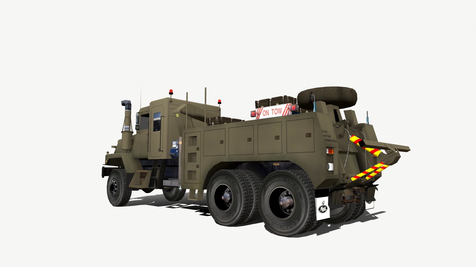 3D army truck - TurboSquid 1523848