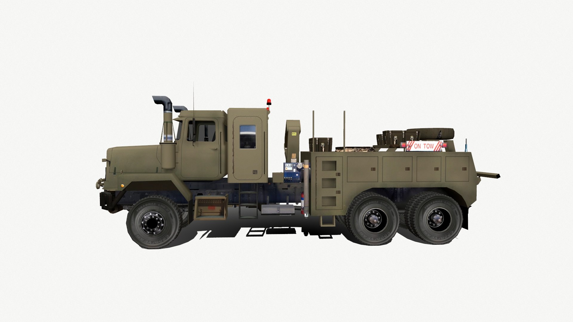 3D Army Truck - TurboSquid 1523848
