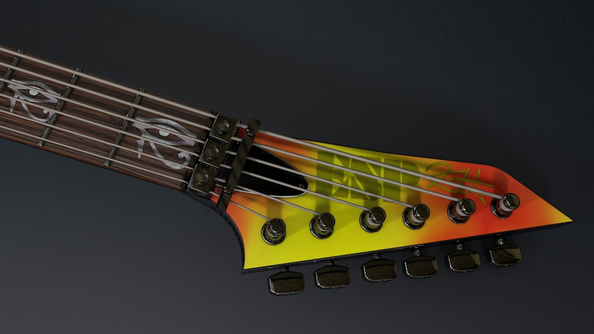 3d metallica - kirk hammett model