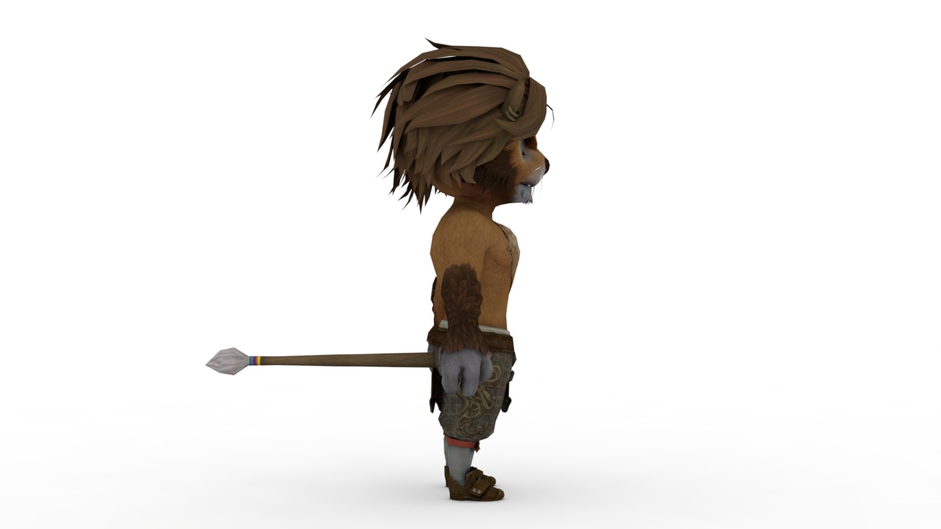 Cartoon Lion Model - TurboSquid 1999189