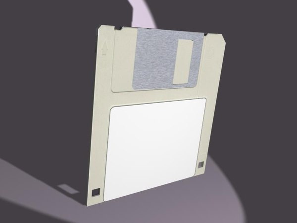 free floppy disk 3d model