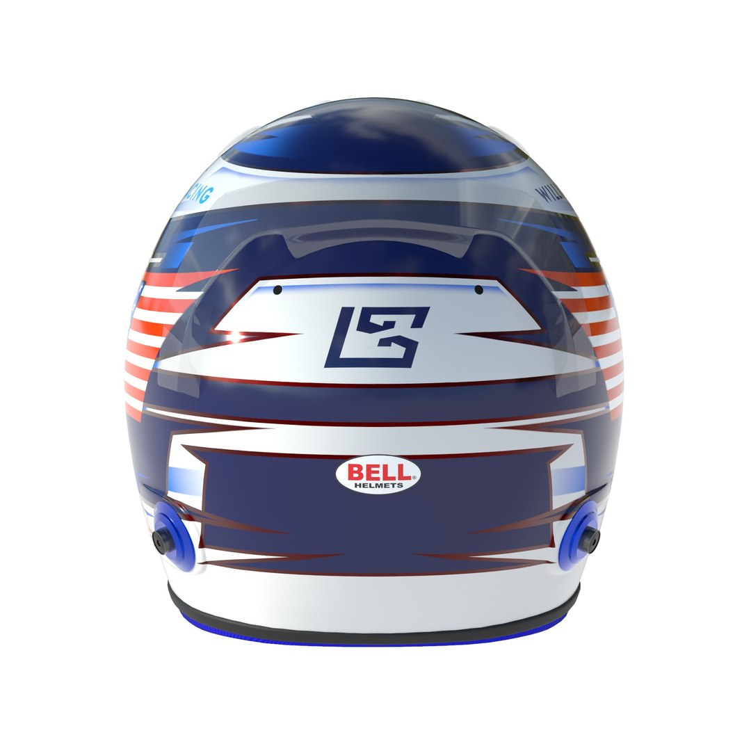 F1 Williams Helmets 2023 3D - TurboSquid 2143851