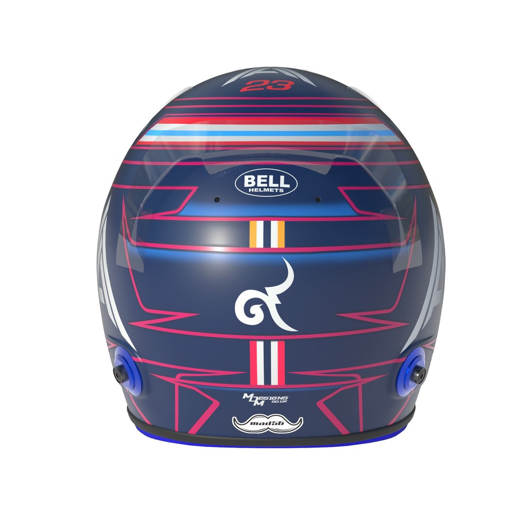 F1 Williams Helmets 2023 3D - TurboSquid 2143851