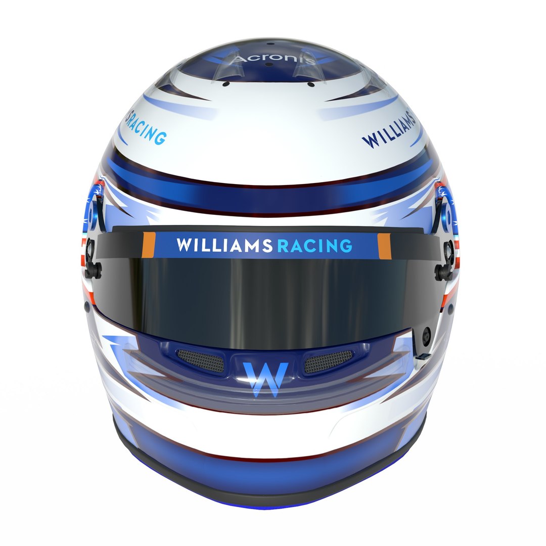 F1 Williams Helmets 2023 3D - TurboSquid 2143851