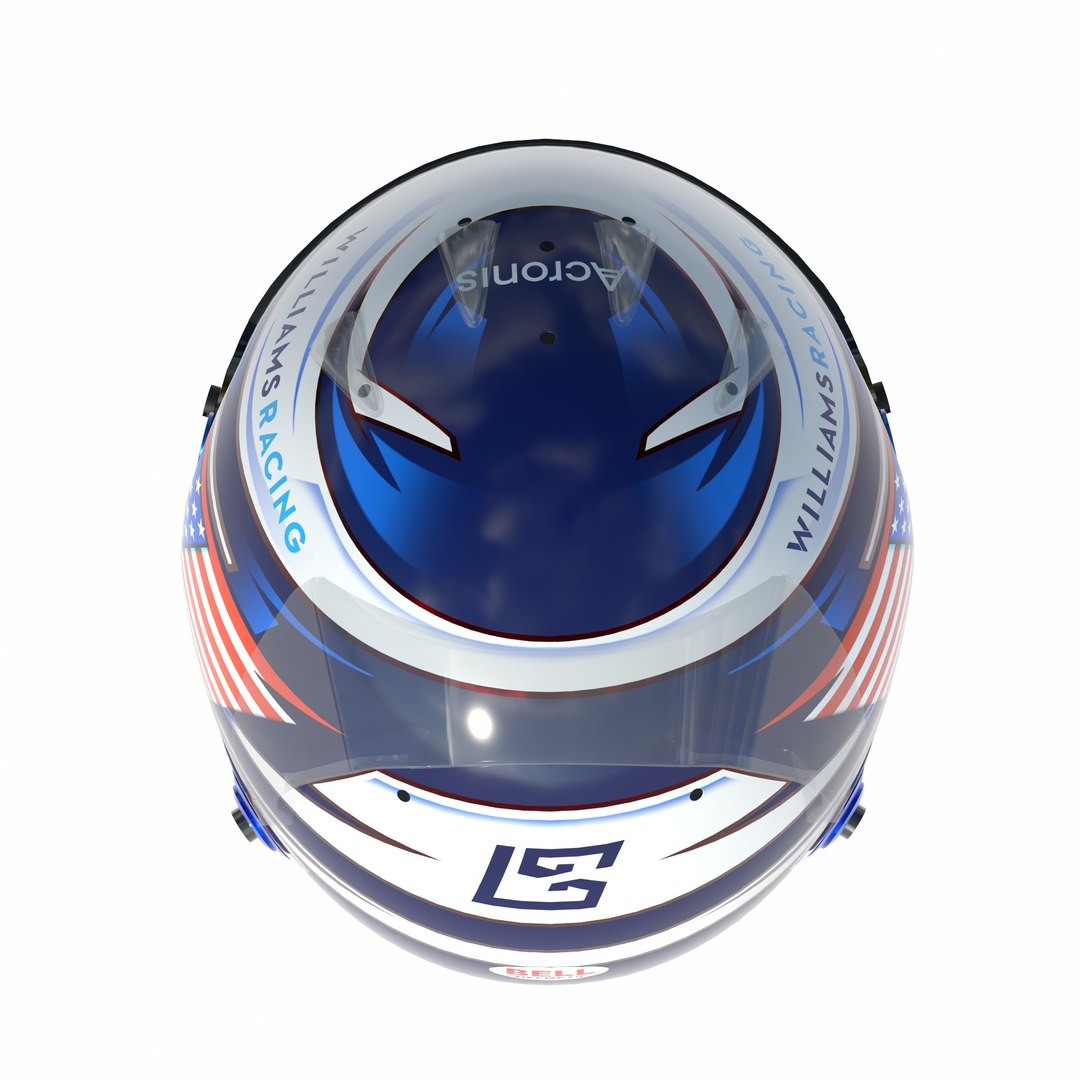F1 Williams Helmets 2023 3D - TurboSquid 2143851