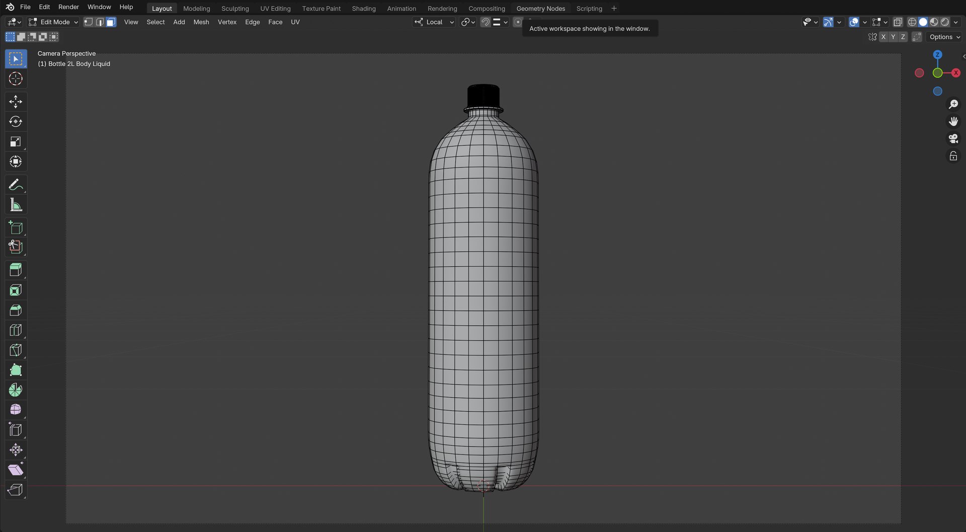 Plastic Bottle 2 Liters 3D Model - TurboSquid 2337033