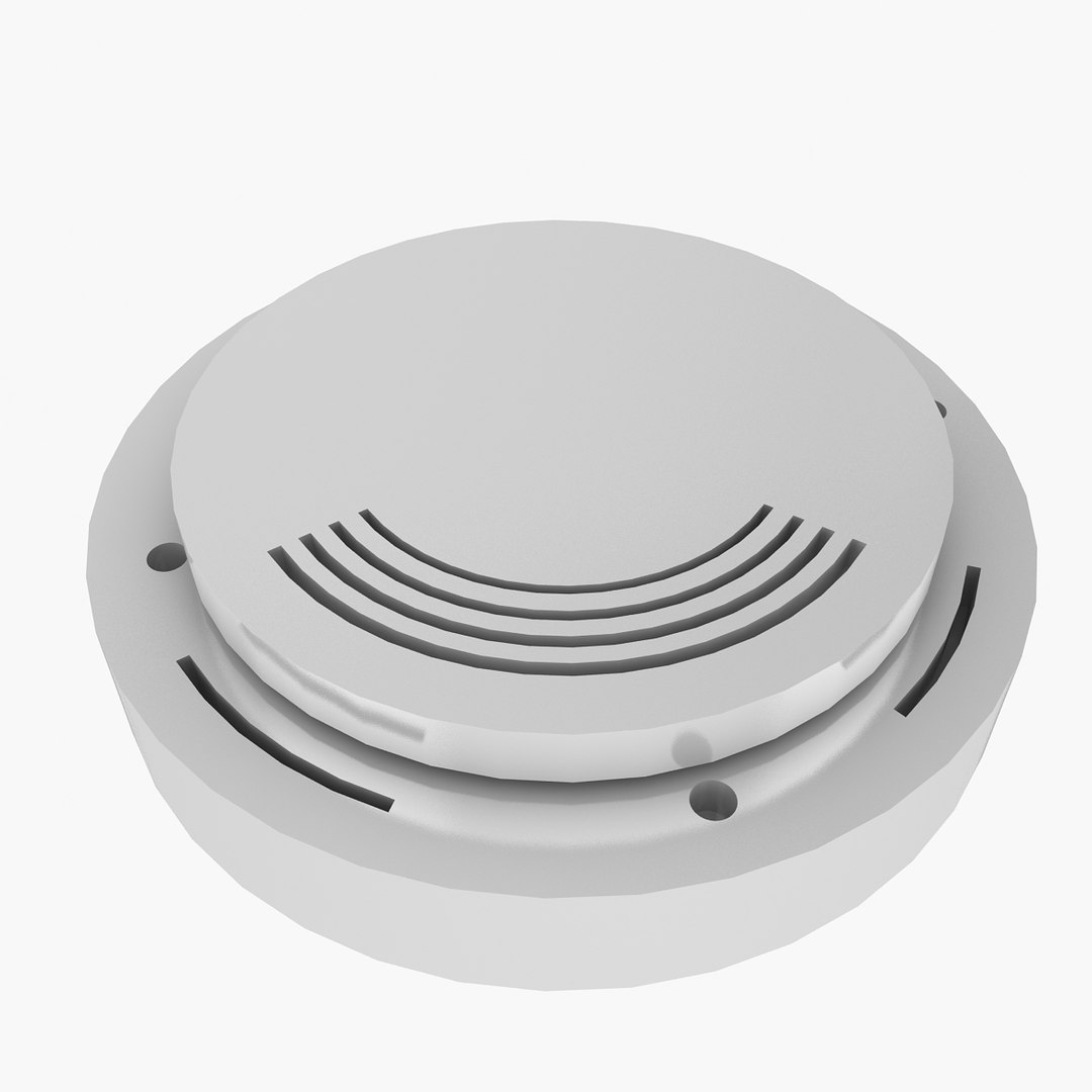 Smoke Detector 3d 3ds