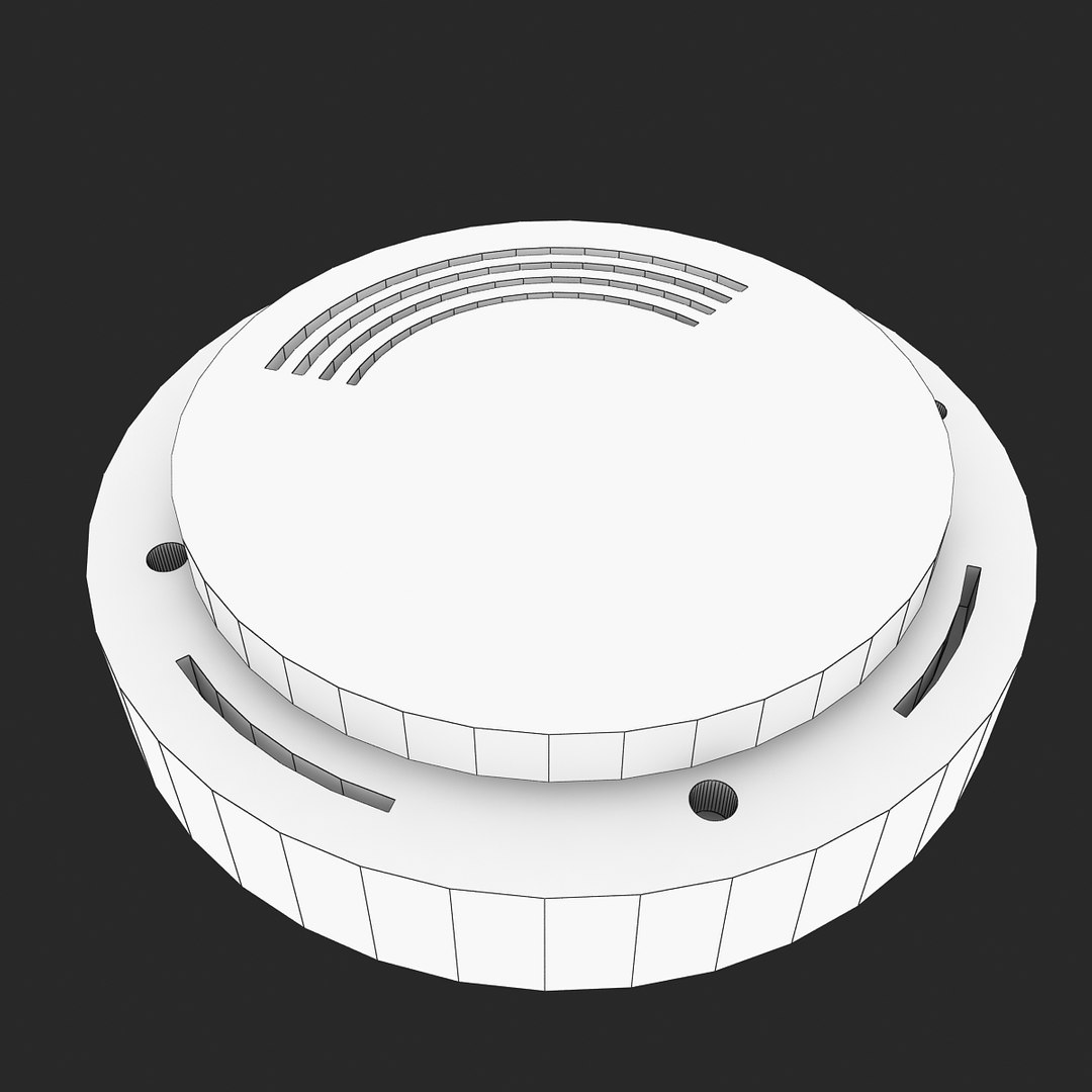 Smoke Detector 3d 3ds