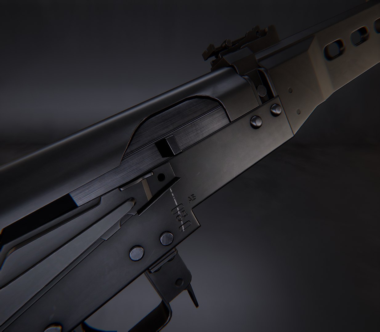3D model PP-19 BIZON AAA Game Ready PBR Low-poly 3D model - TurboSquid ...
