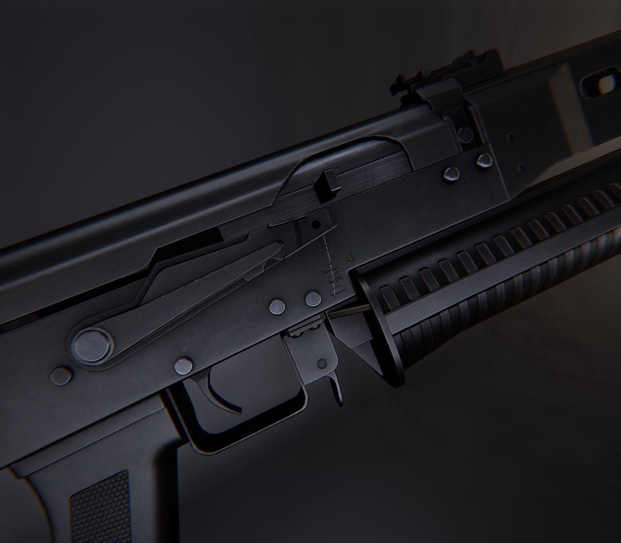 3D model PP-19 BIZON AAA Game Ready PBR Low-poly 3D model - TurboSquid ...