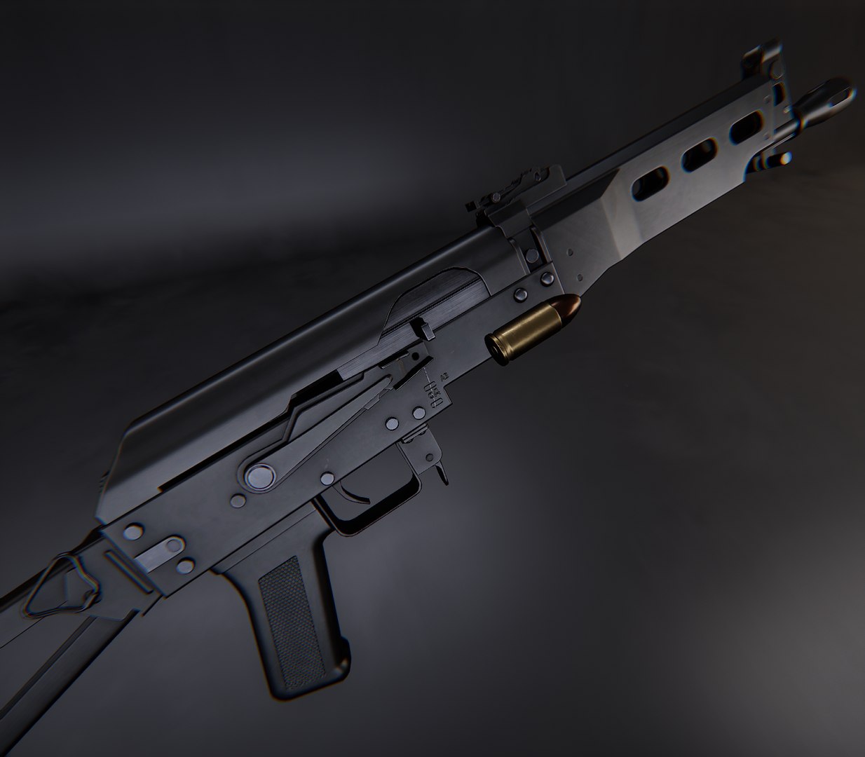 3D model PP-19 BIZON AAA Game Ready PBR Low-poly 3D model - TurboSquid ...