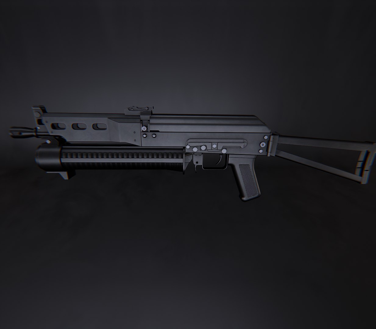 3D model PP-19 BIZON AAA Game Ready PBR Low-poly 3D model - TurboSquid ...