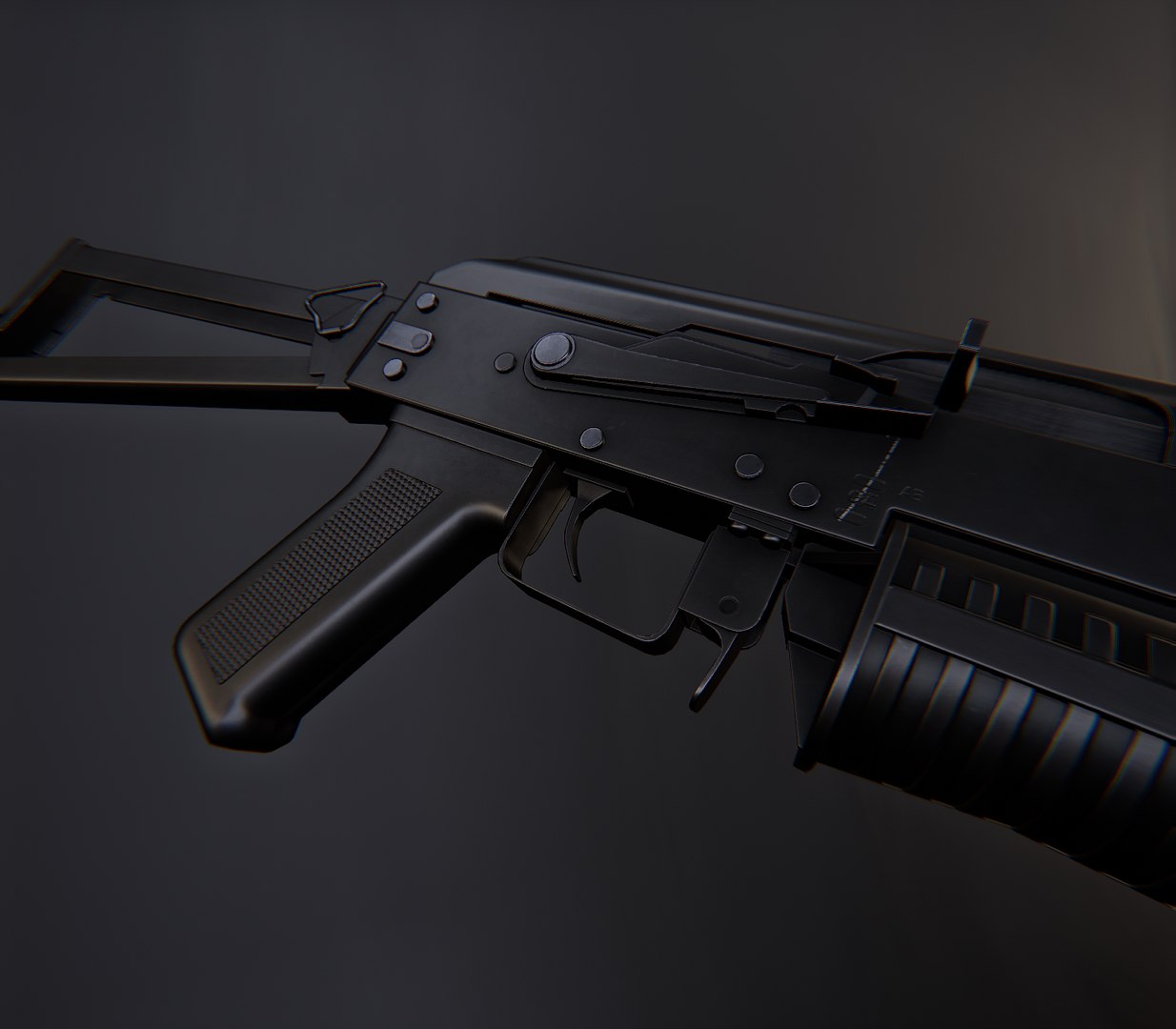3D model PP-19 BIZON AAA Game Ready PBR Low-poly 3D model - TurboSquid ...