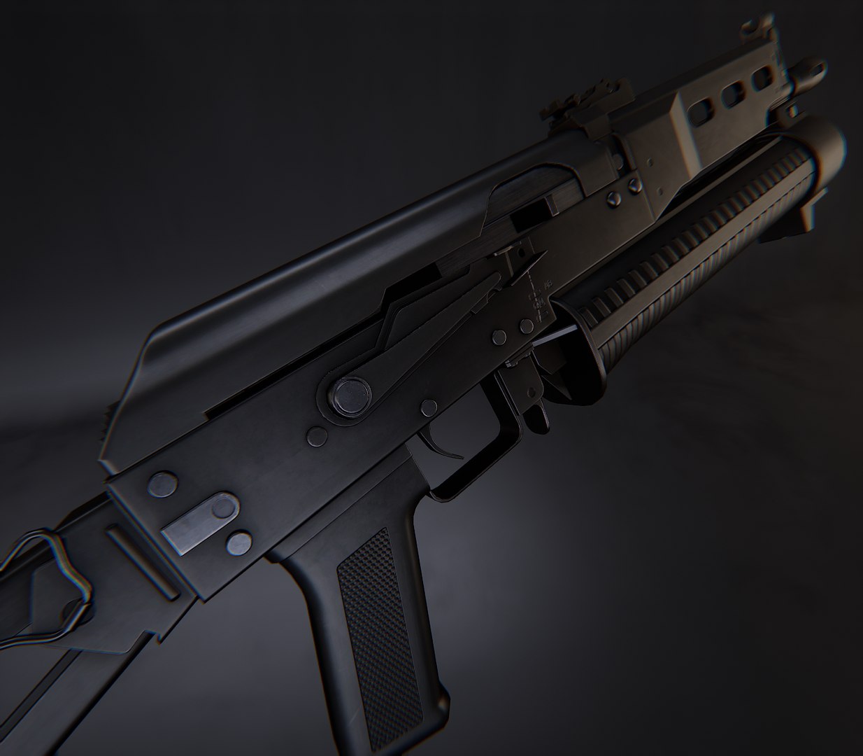 3D model PP-19 BIZON AAA Game Ready PBR Low-poly 3D model - TurboSquid ...
