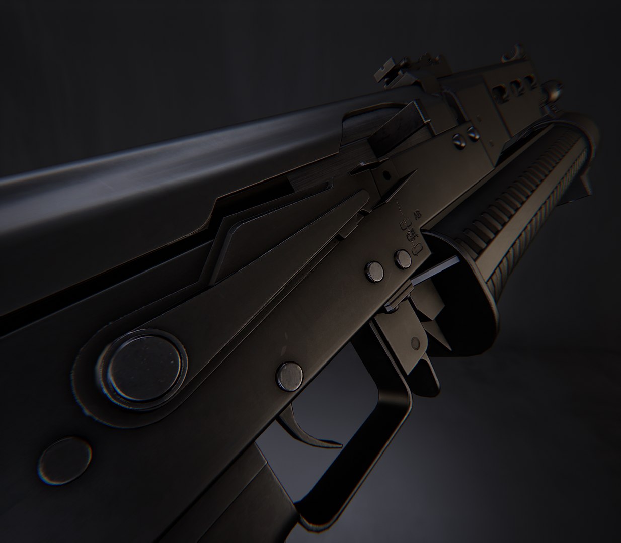 3D model PP-19 BIZON AAA Game Ready PBR Low-poly 3D model - TurboSquid ...