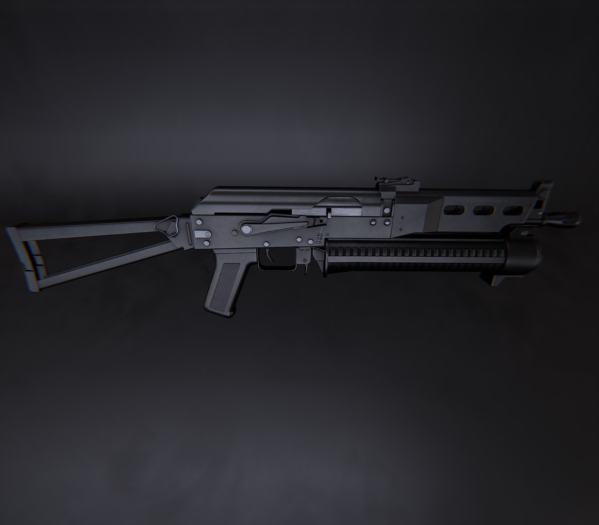 3D model PP-19 BIZON AAA Game Ready PBR Low-poly 3D model - TurboSquid ...