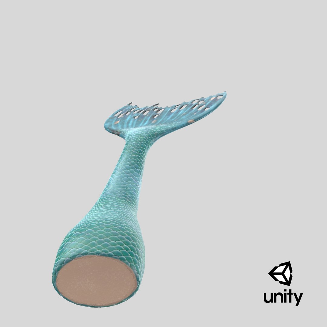 Mermaid tail 02 swimming 3D model - TurboSquid 1239616