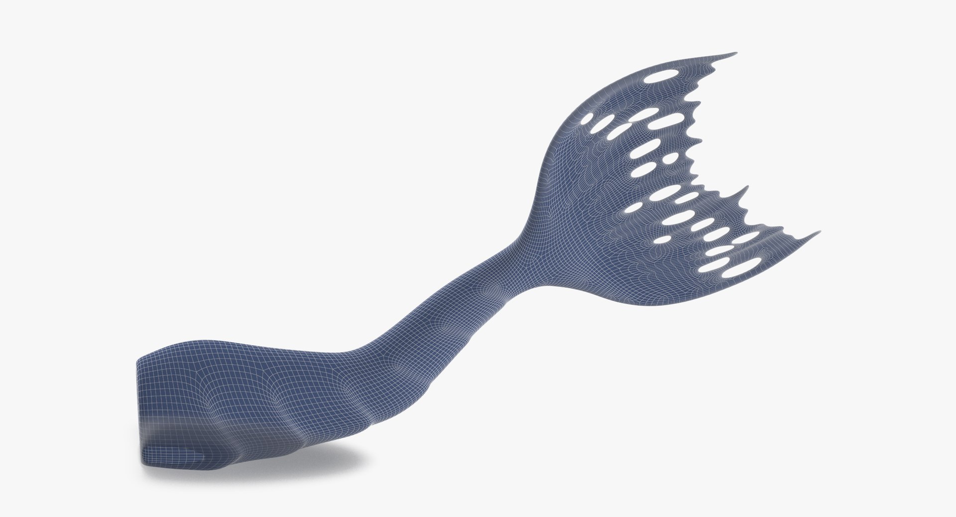 Mermaid tail 02 swimming 3D model - TurboSquid 1239616