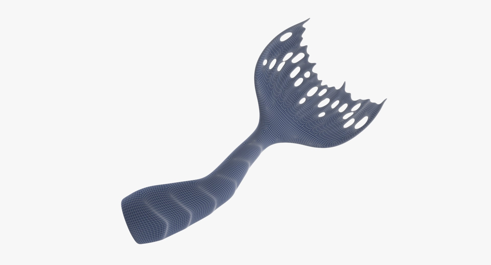 Mermaid tail 02 swimming 3D model - TurboSquid 1239616