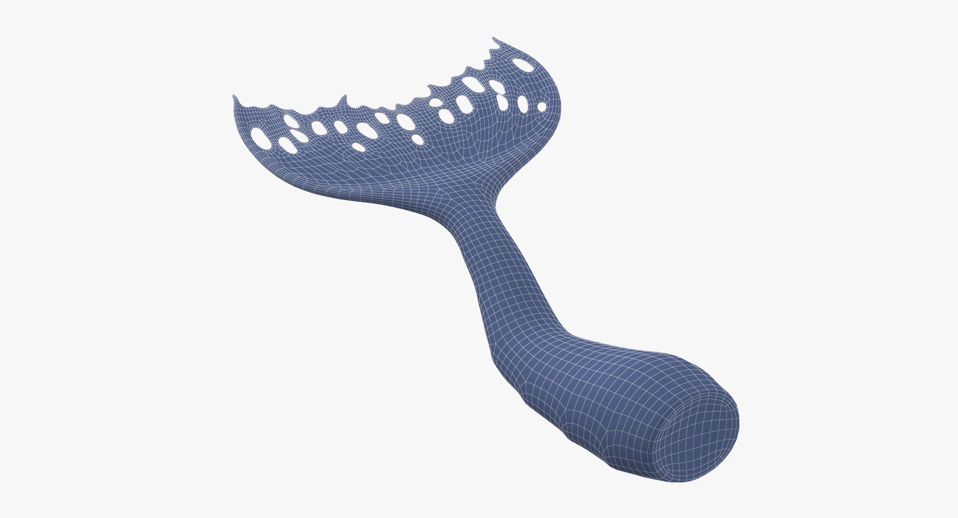 Mermaid tail 02 swimming 3D model - TurboSquid 1239616