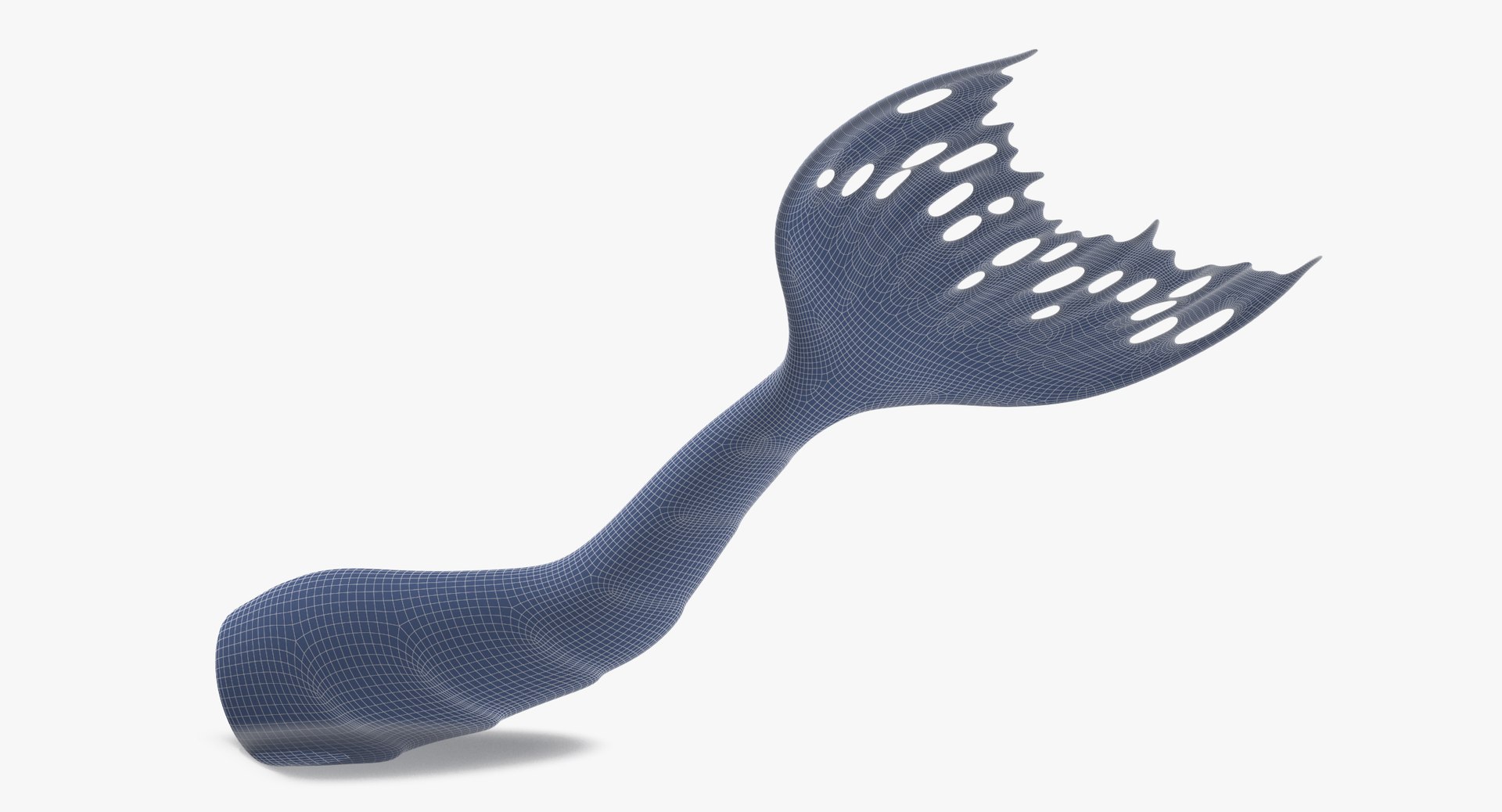 Mermaid tail 02 swimming 3D model - TurboSquid 1239616