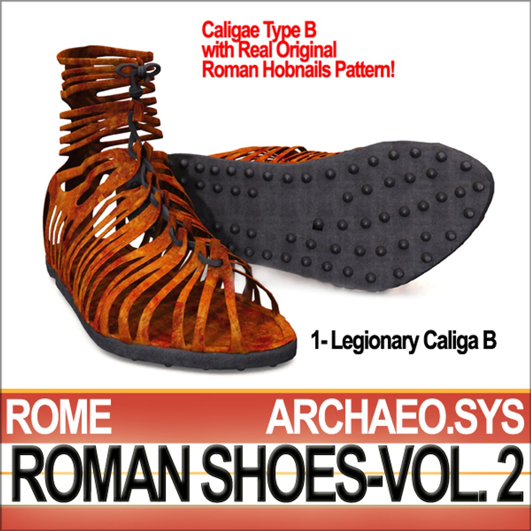 Roman Shoes Vol 2 3d 3ds
