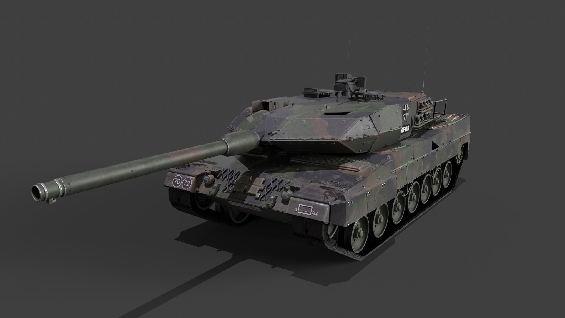 3D Model Leopard 2A6M Pack - TurboSquid 2336832