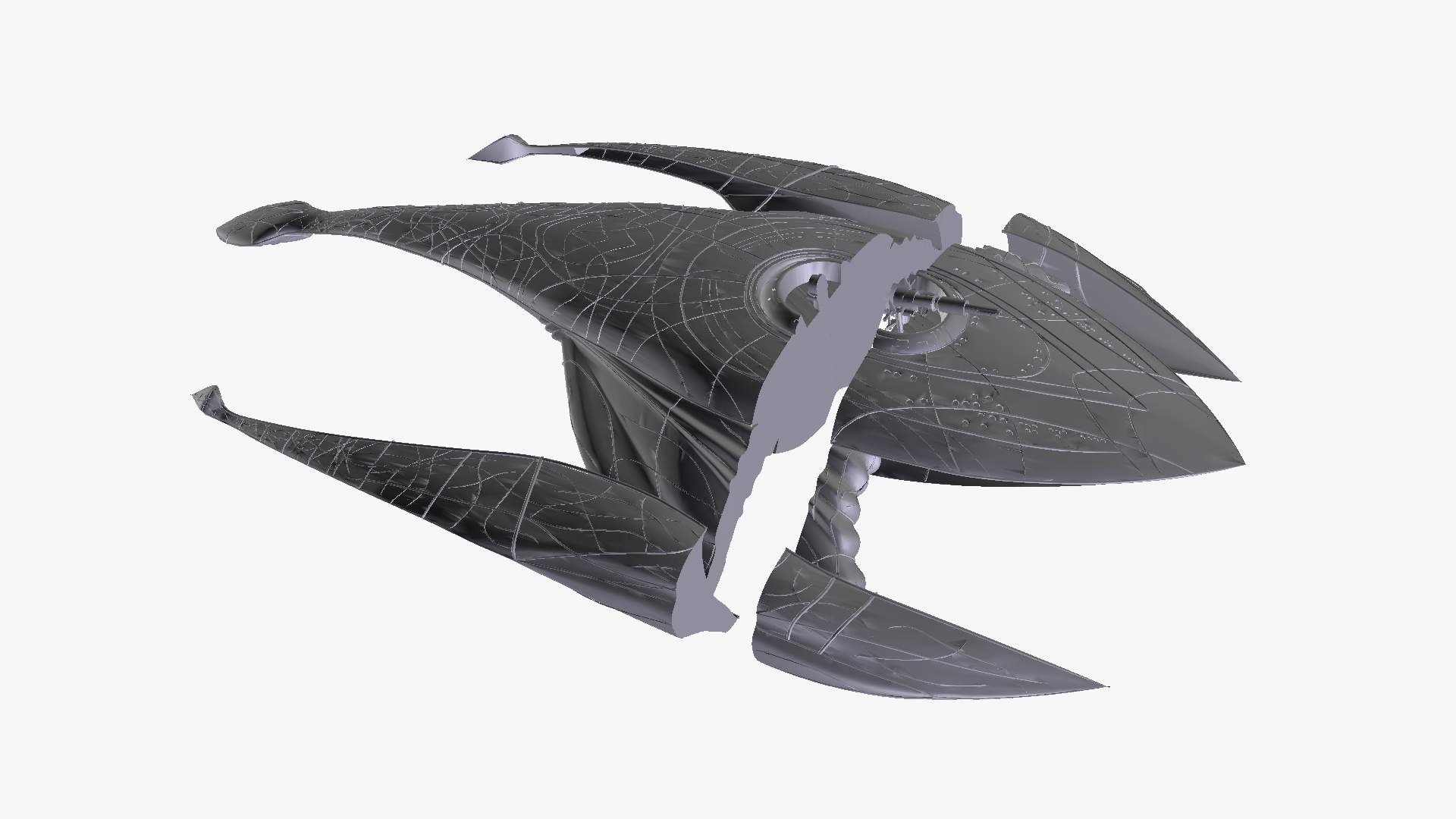 Printable Talyn Leviathan Farscape 3d Model