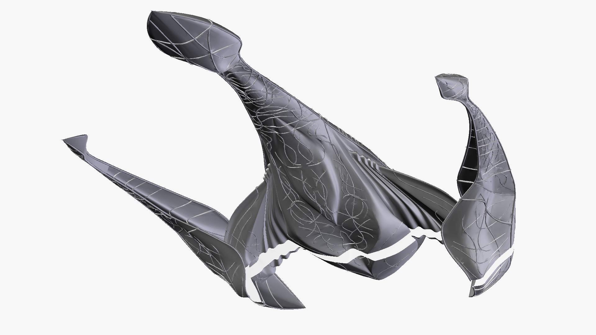 Printable Talyn Leviathan Farscape 3d Model