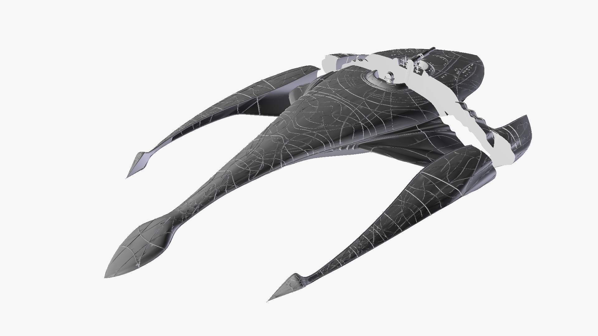 Printable Talyn Leviathan Farscape 3d Model