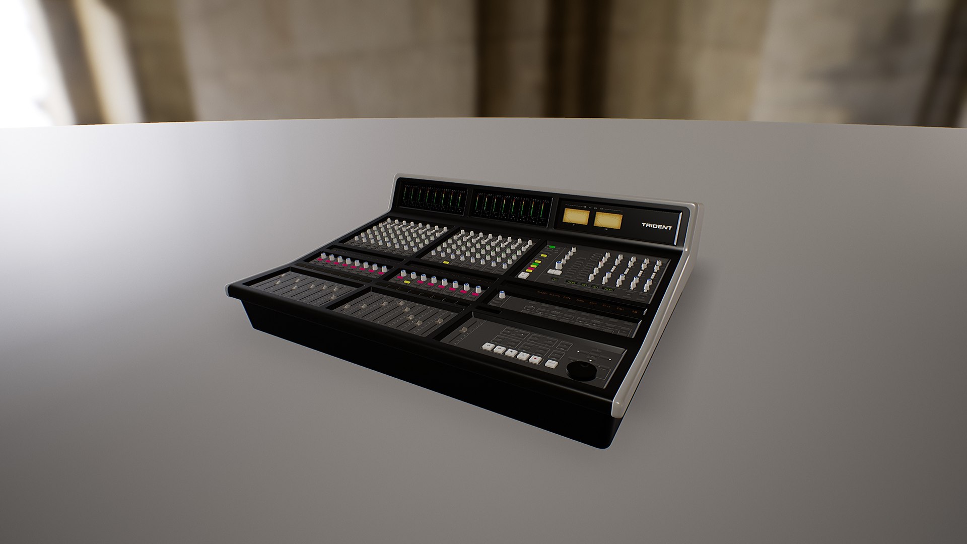 3D Trident Console - TurboSquid 1258327