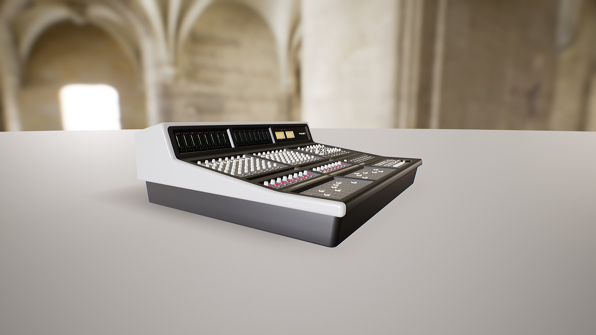 3D Trident Console - TurboSquid 1258327