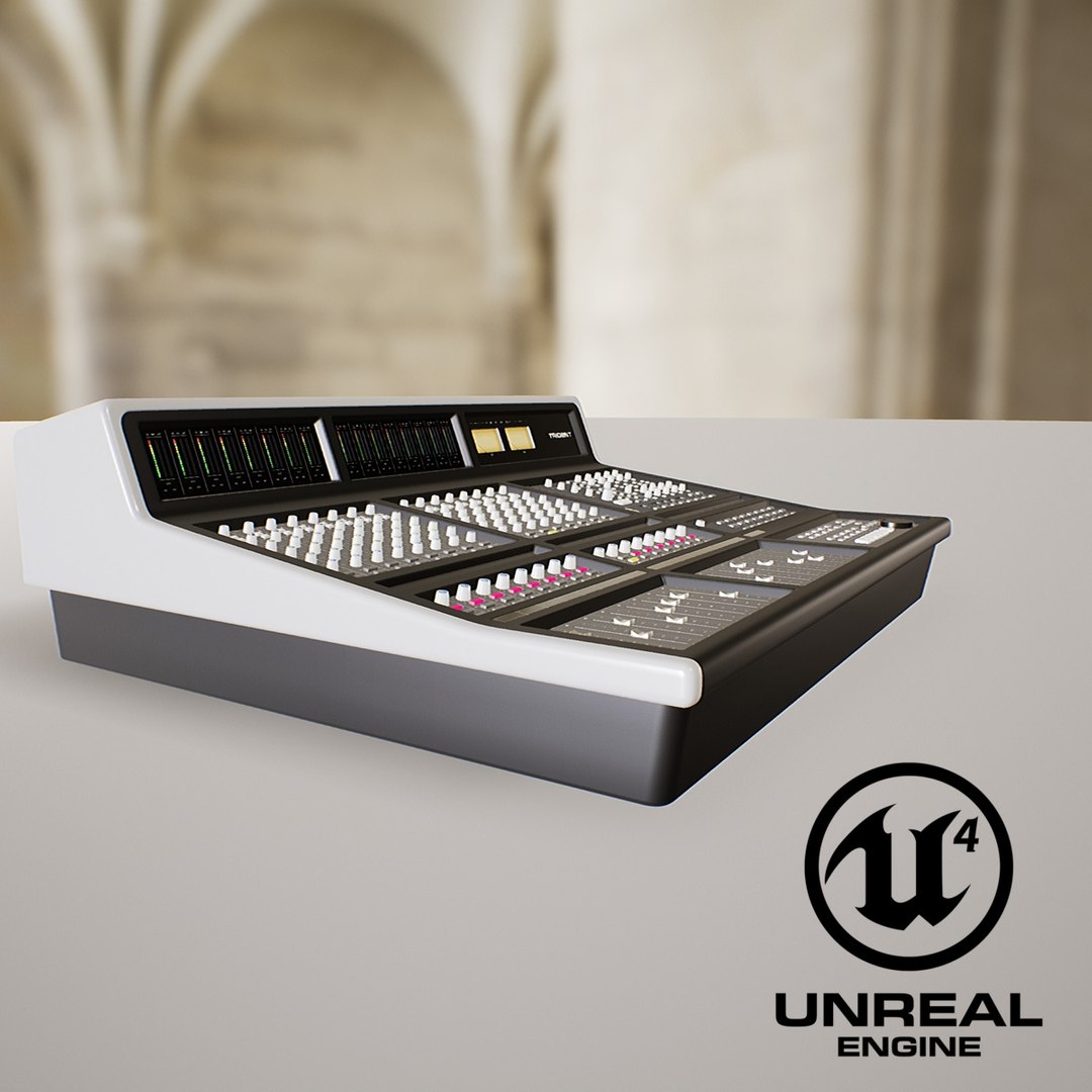 3D Trident Console - TurboSquid 1258327