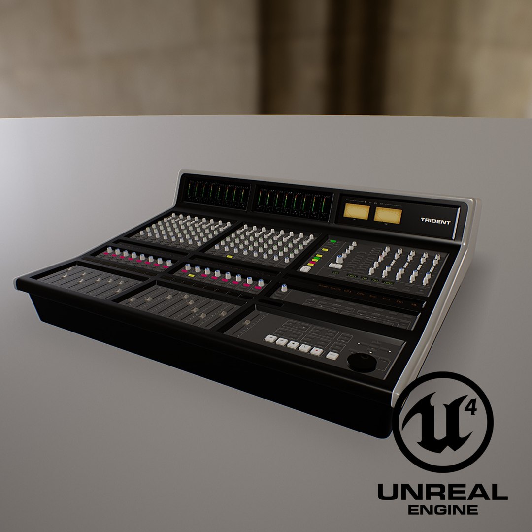 3D Trident Console - TurboSquid 1258327