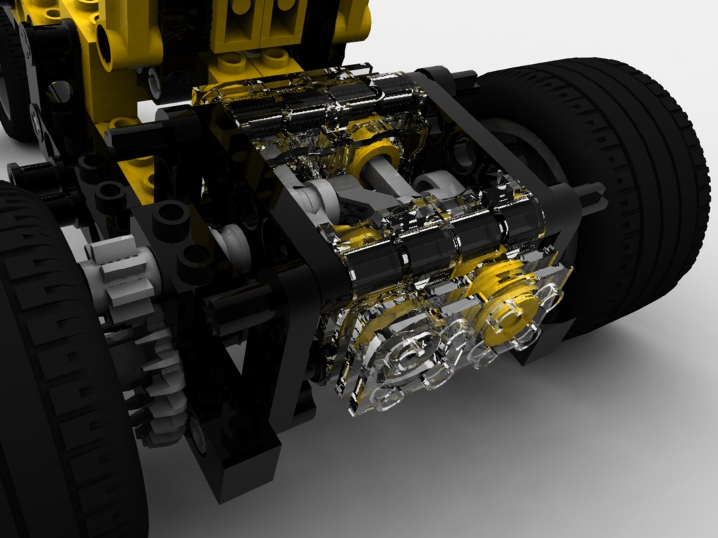 Lego Technic 3d Model
