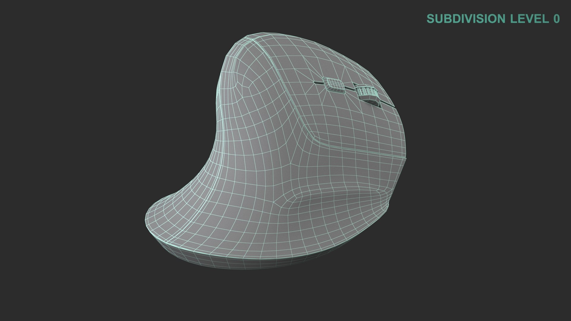 PC Ergonomic Mouse 3D Model - TurboSquid 2068779