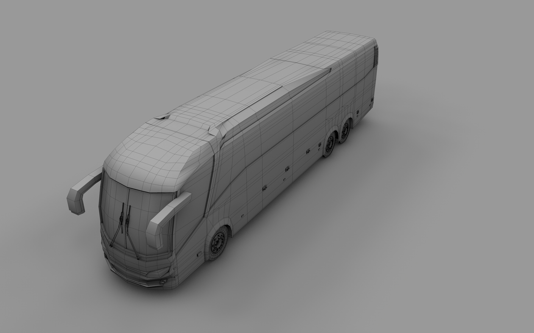 Shuttle bus flixbus model - TurboSquid 1685018
