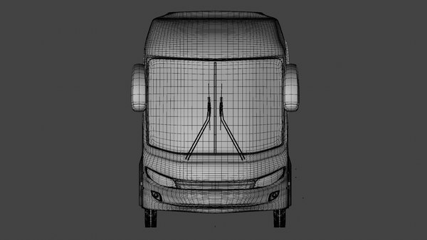 Shuttle bus flixbus model - TurboSquid 1685018