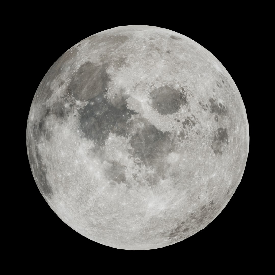 Moon 3D Model 3ds Max 3D Model - TurboSquid 2314571