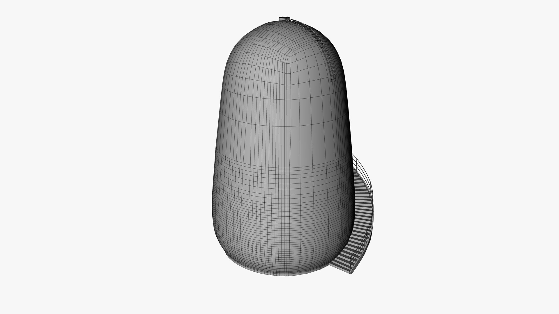 3D Trudelturm Berlin Adlershof Model - TurboSquid 1899420