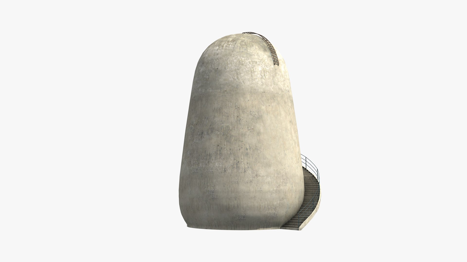 3D Trudelturm Berlin Adlershof Model - TurboSquid 1899420