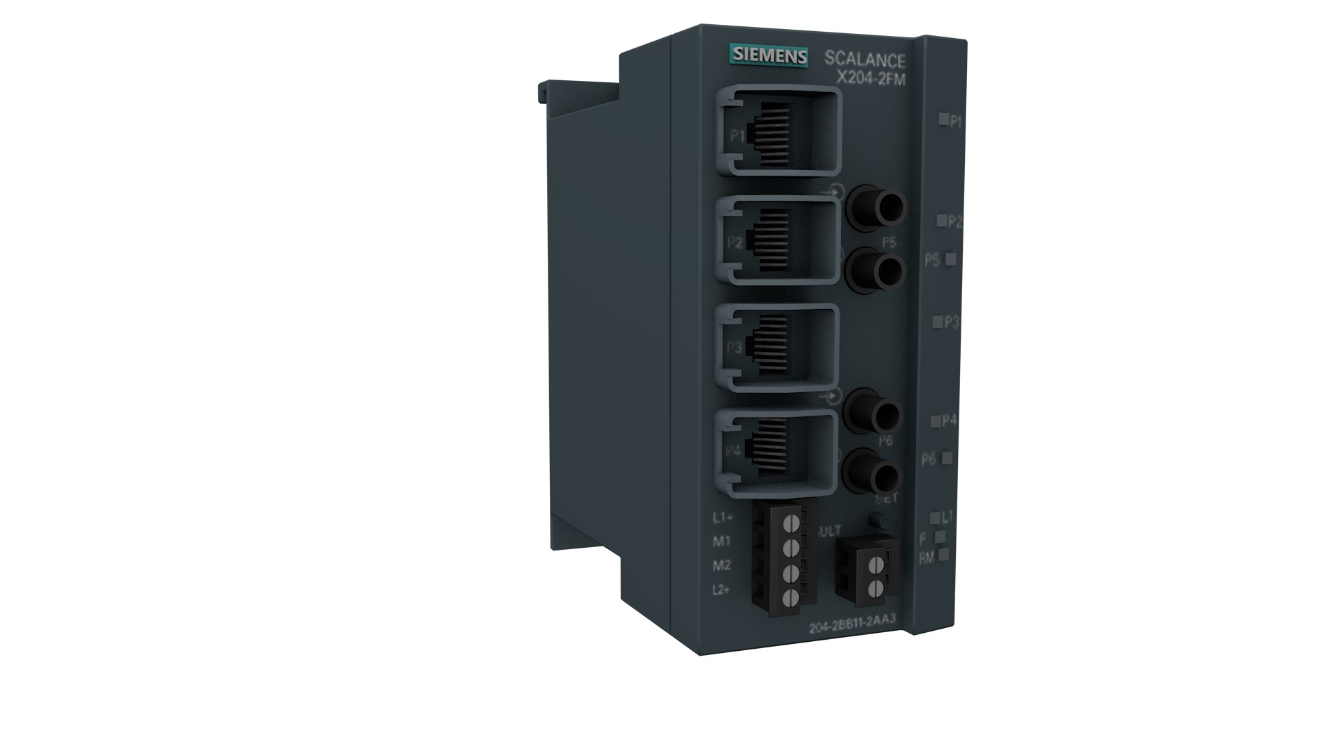 3D siemens scalance x204-2 - TurboSquid 1607388