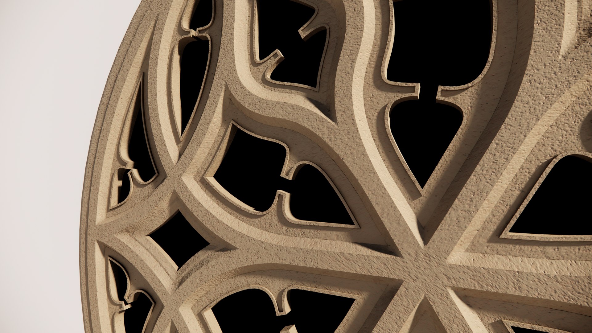 3D Model Rose Window - TurboSquid 2108673